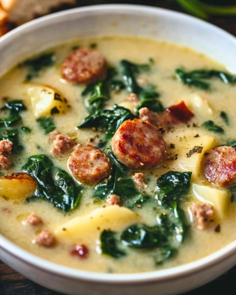 Quick Creamy Italian Zuppa Toscana - Easy Peasy Recipes
