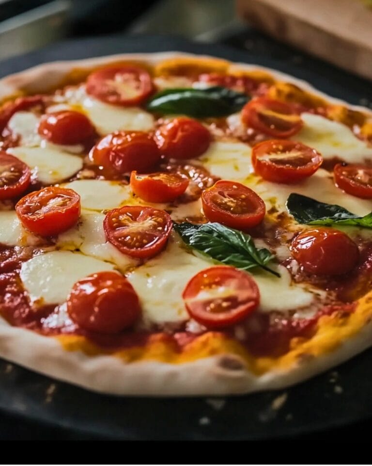 Easy 4-Step Italian Margherita Pizza - Easy Peasy Recipes