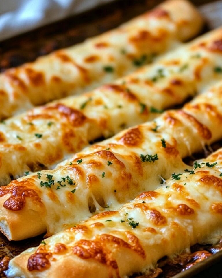 Easy Homemade Cheesy Italian Garlic Breadsticks – easypeasyrecipes.net