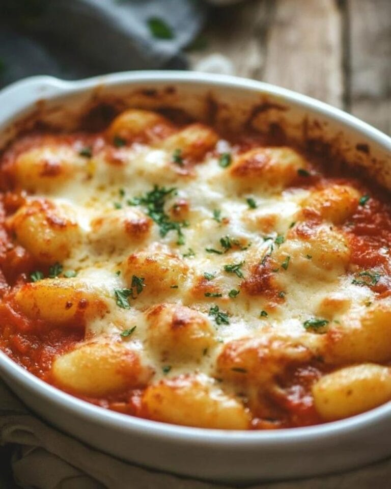 Comforting Italian Gnocchi & Tomato Bake - easypeasyrecipes.net