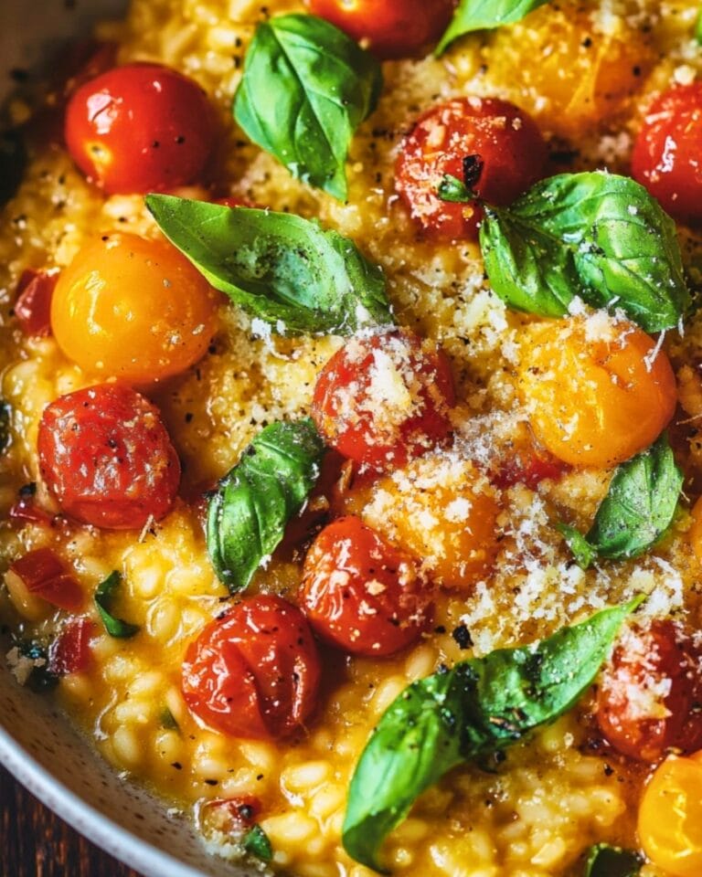 Quick and Easy Italian Creamy Tomato Risotto – easypeasyrecipes.net