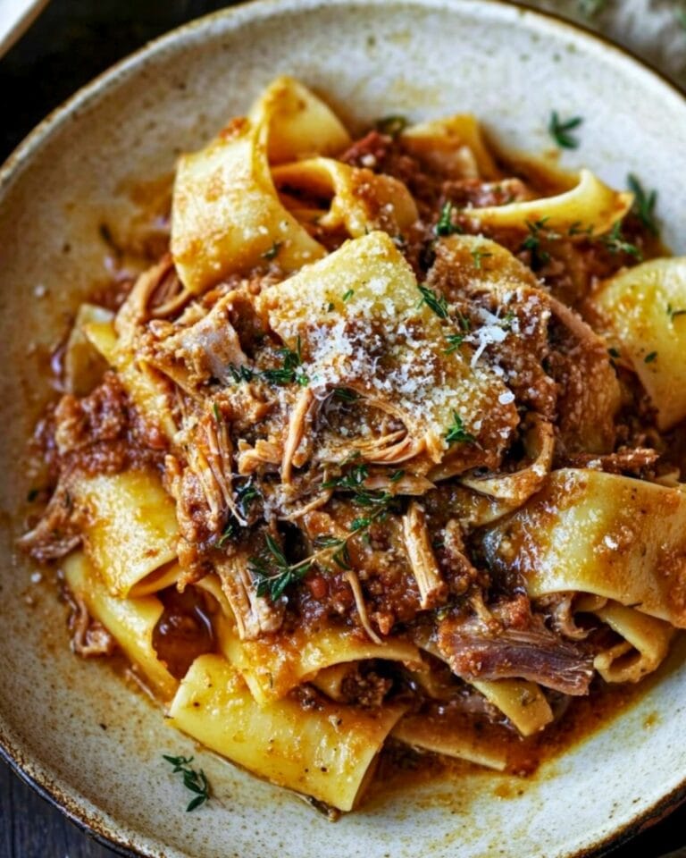 Quick and Easy Italian Duck Ragu - easypeasyrecipes.net