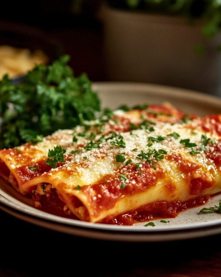 Simple Italian Manicotti – easypeasyrecipes.net