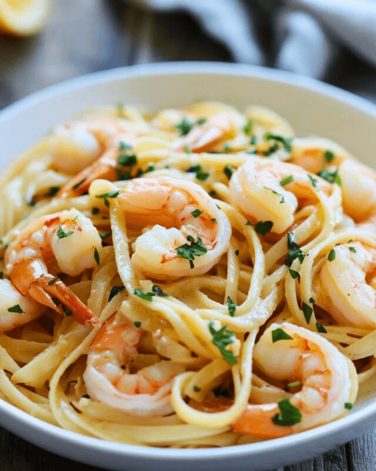 Quick & Tasty Italian Prawn Pasta - Easy Peasy Recipes