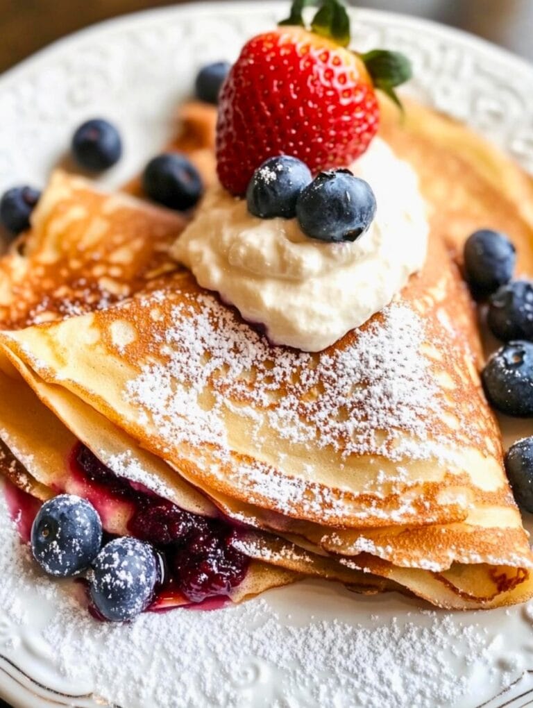 Easy, Delicate & Delicious French Crepes – easypeasyrecipes.net