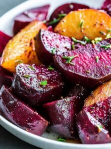 The Best Balsamic Roasted Beets - Easy Peasy Recipes