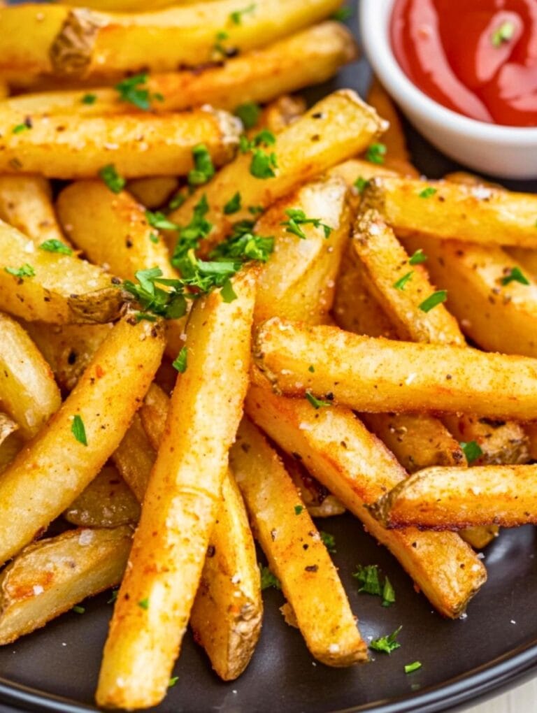 Simple Crispy Air Fryer French Fries – Air Fryer Chicken Wings